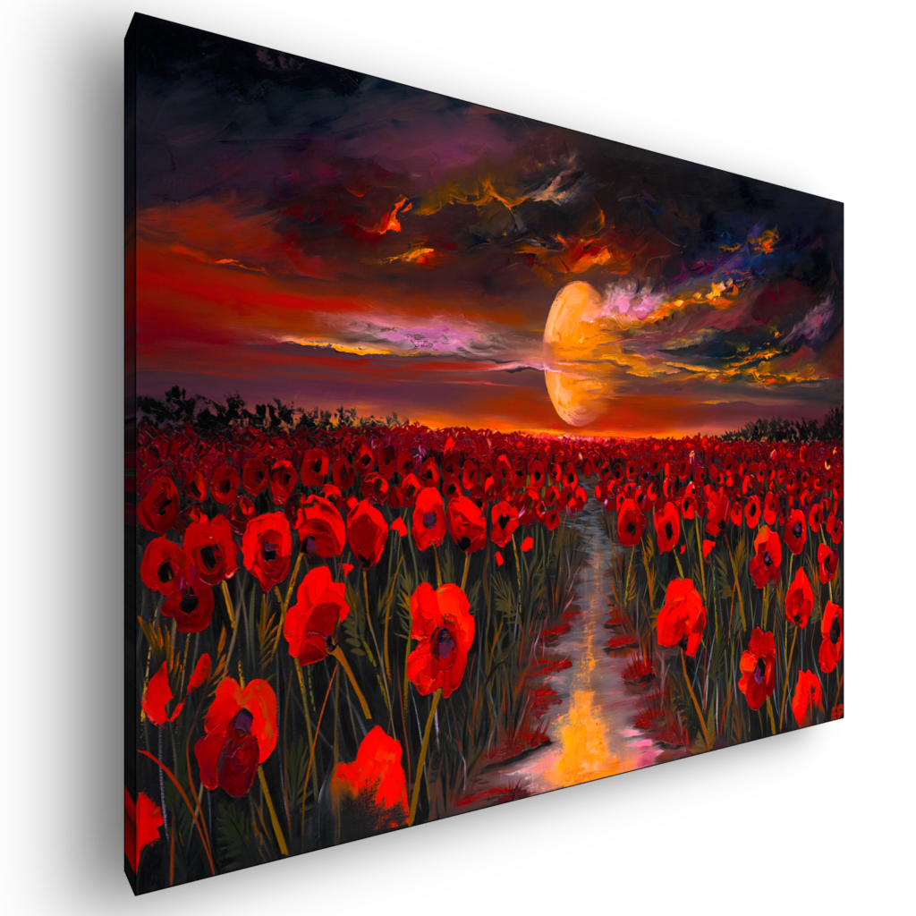 Hand Embellished Canvas Prints